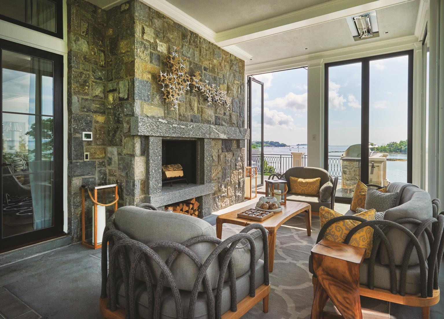 Serene Home Design on Long Island Sound - Ocean Home magazine