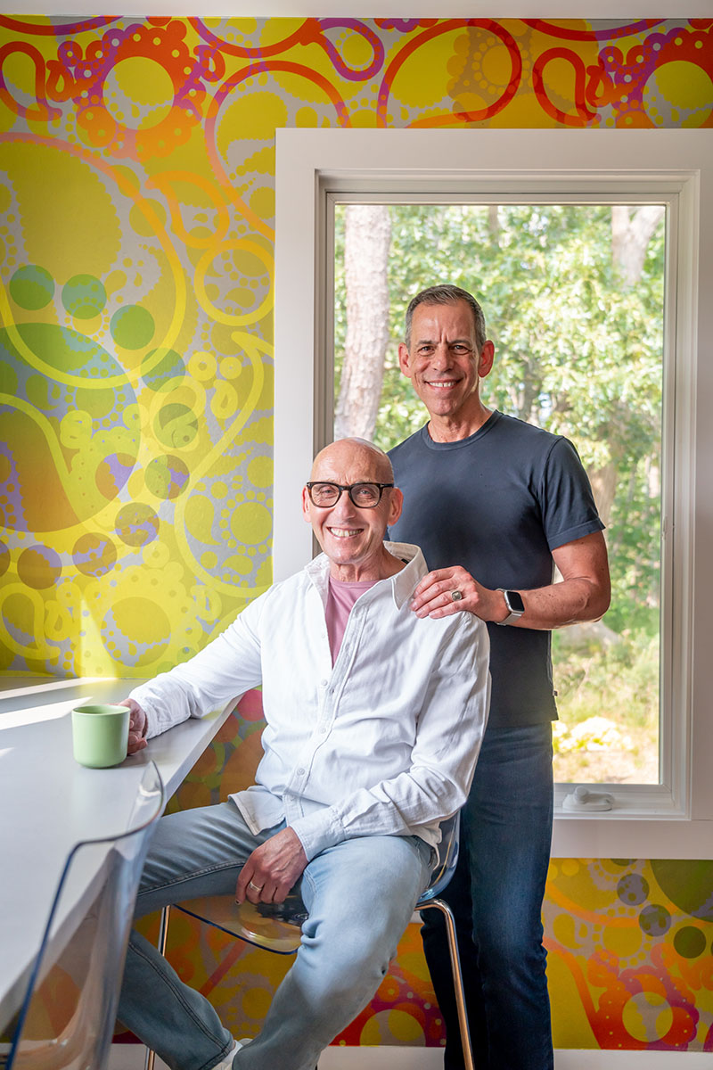 Designer Oren Sherman and Husband Drench Their Cape Cod Home in Color ...