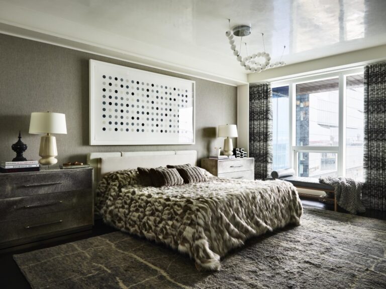 Bold Art and Curvaceous Shapes Give a Luxe Model Condo in Boston a Big ...