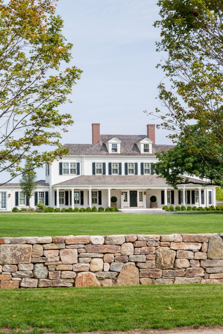 Former Grand Hotel Revived as a Gracious Family Home South of Boston ...
