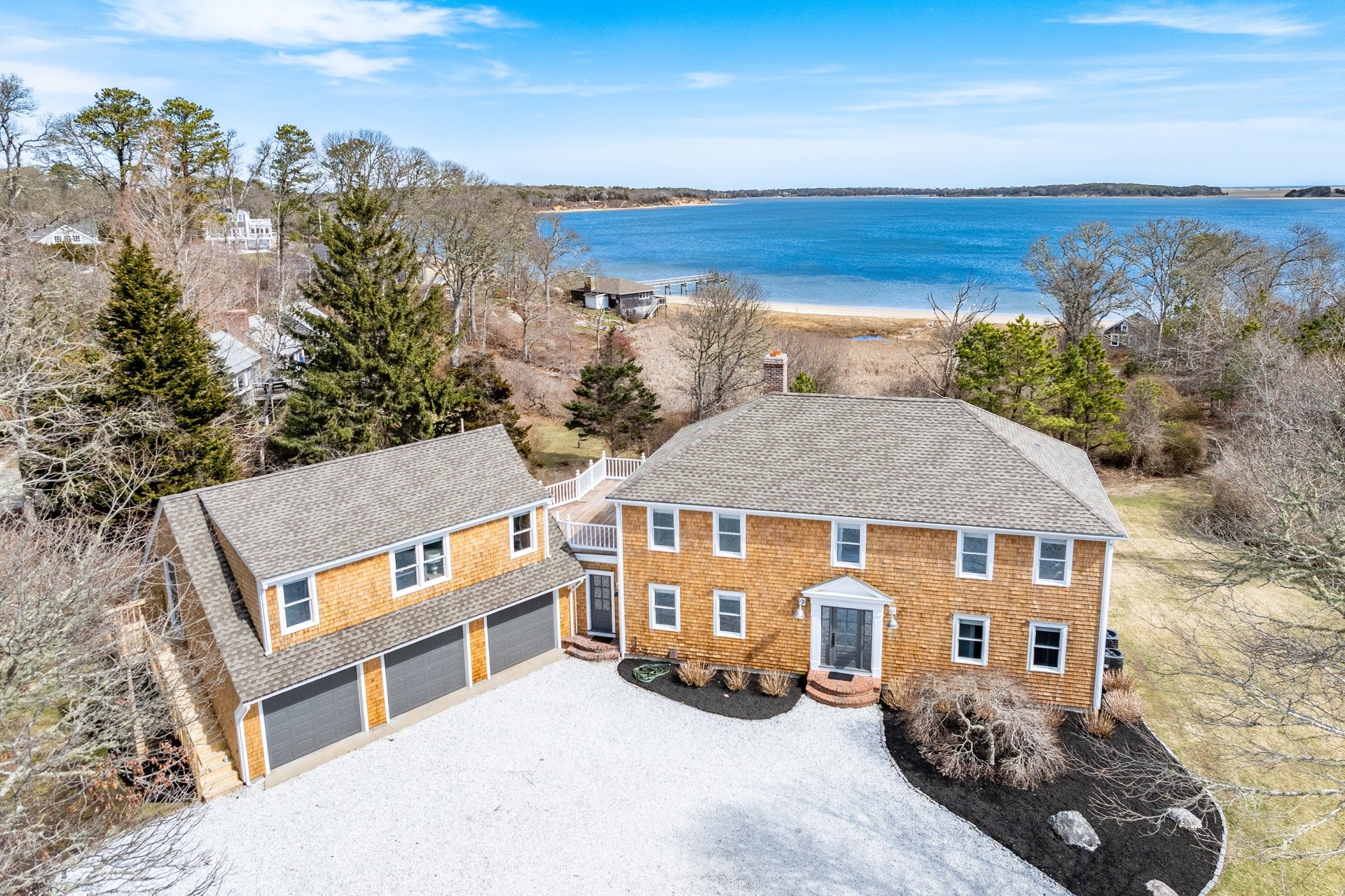 Home of the Week: Exclusive Waterfront Estate on Little Pleasant Bay ...